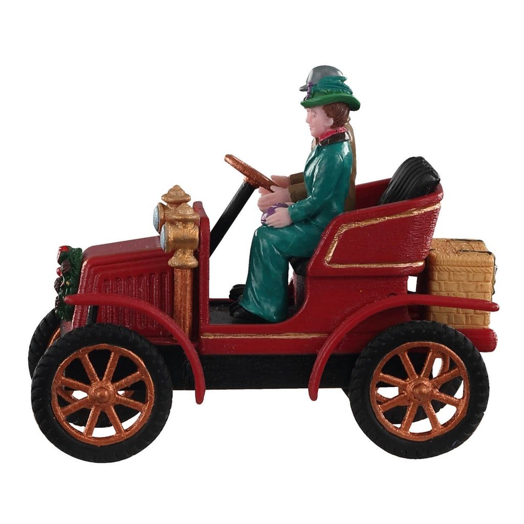 Lemax first car in town Caddington Village 2020 - Christmas Village - Lemax