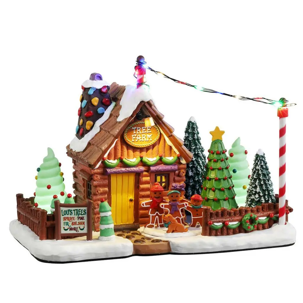 Lemax lou's tree farm Sugar 'N' Spice 2023 - Christmas Village - Lemax