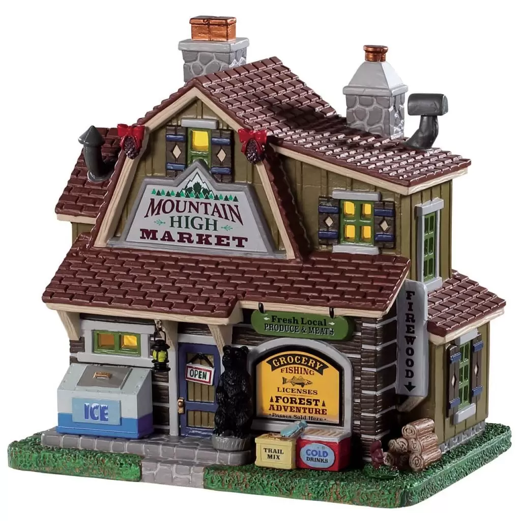 Lemax mountain high market Vail Village 2020 - Christmas Village - Lemax