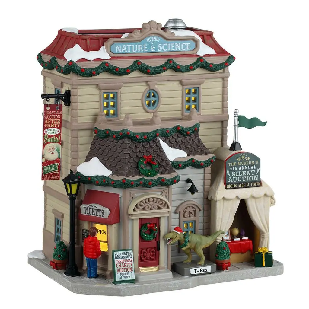 Lemax museum of nature & science Caddington Village 2024 - Christmas ...