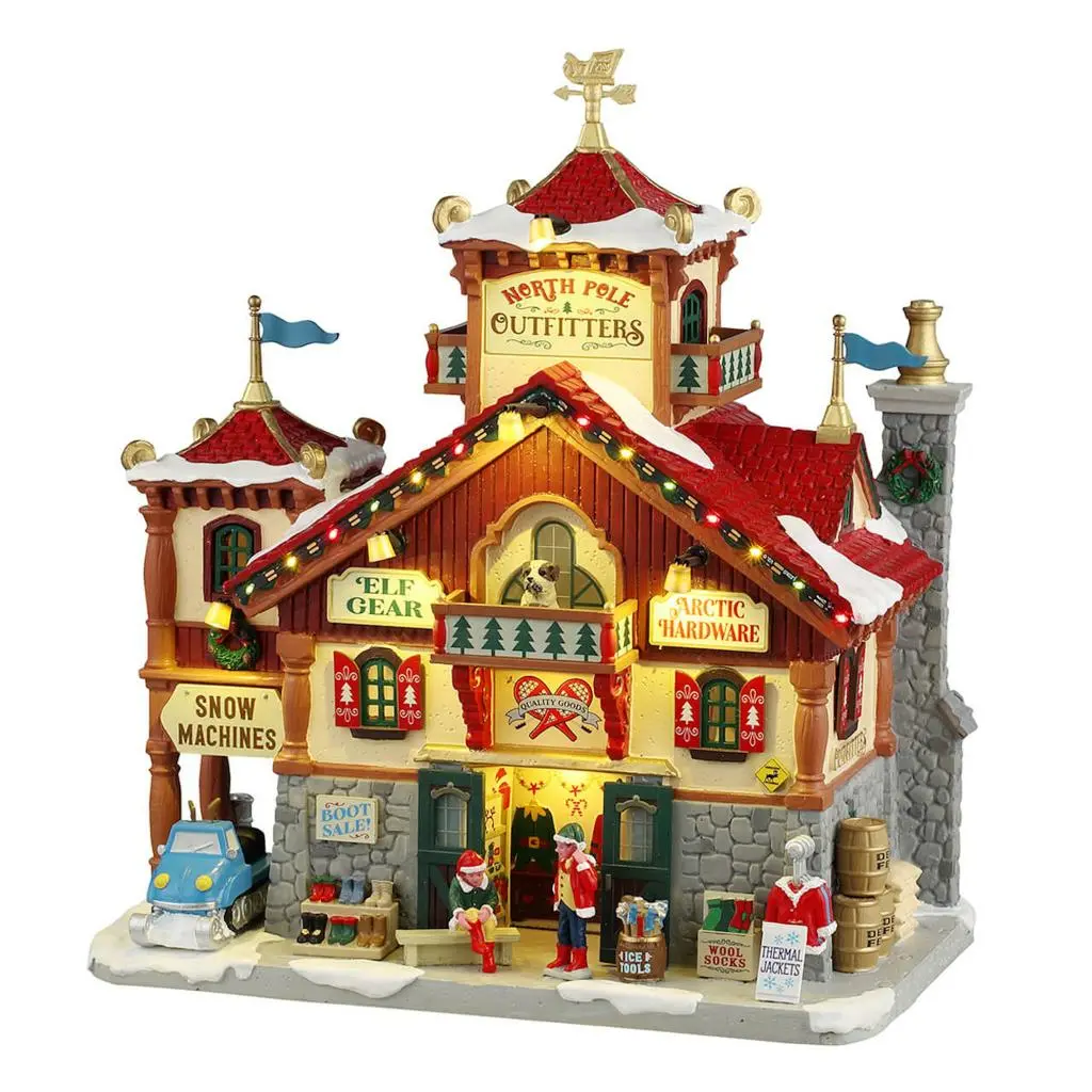 Lemax North Pole Outfitters Santas Wonderland 2024 Christmas Village
