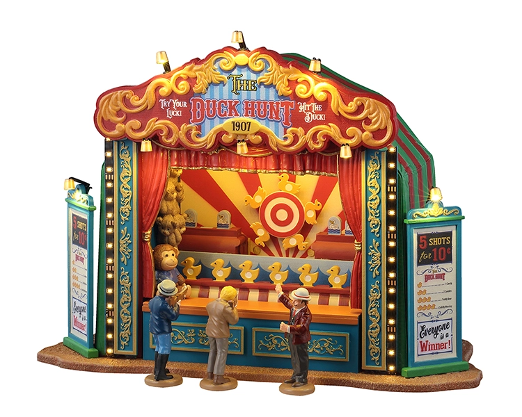 Lemax the duck hunt Carnival 2025 - Christmas Village - Lemax