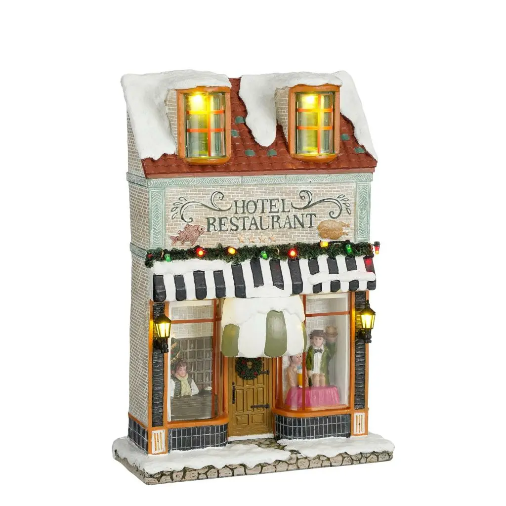 Luville Ville de Reidy Hotel restaurant - Christmas Village - Lemax